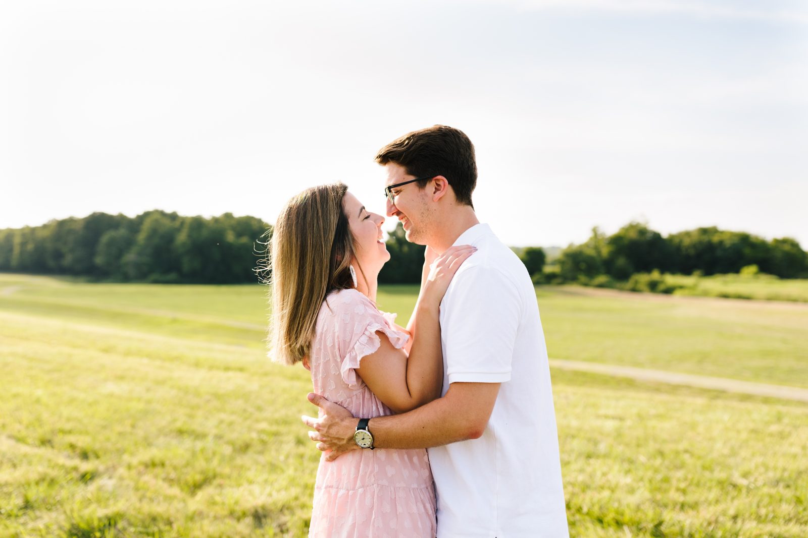 Sunset Couples Session at Blue Springs Lake - Natalie Nichole