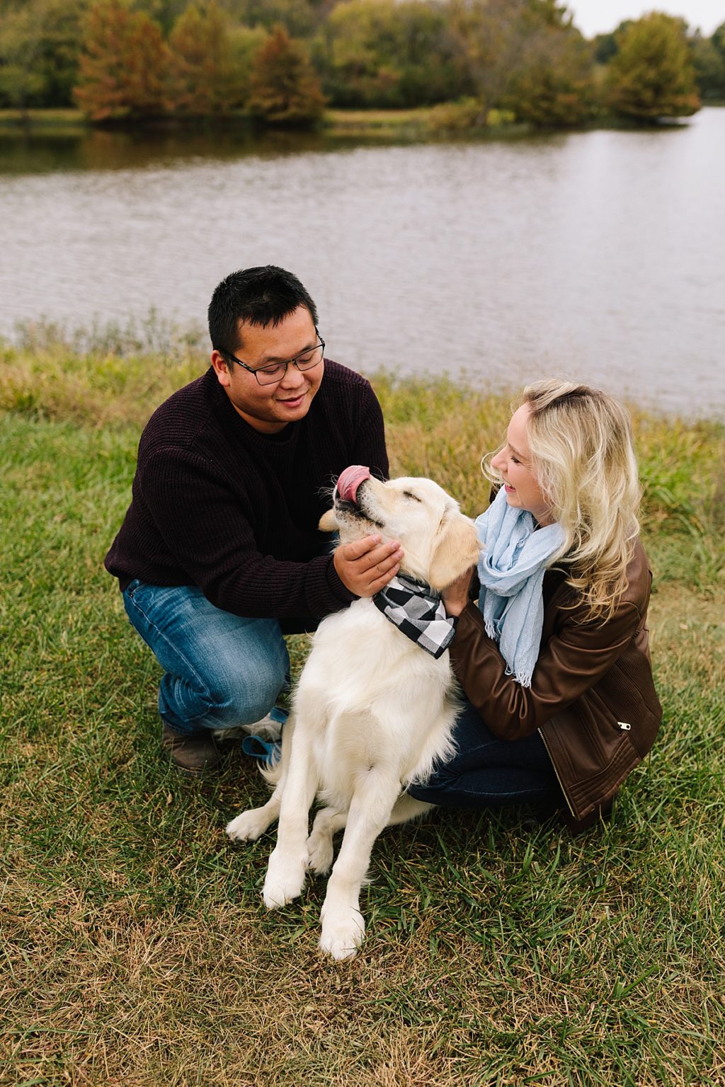 Couples Photos at James A Reed Memorial Wildlife Area | Natalie Nichole