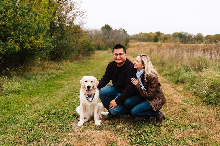 Couples Photos at James A Reed Memorial Wildlife Area | Natalie Nichole